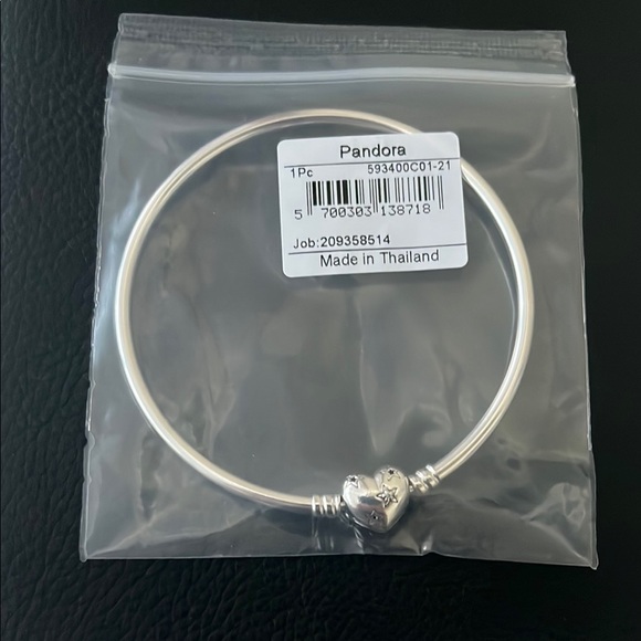 Pandora | Jewelry | New Pandora Silver Heart Charm Bracelet | Poshmark